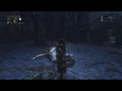 Bloodborne watcher boss fight # 1 - YouTube