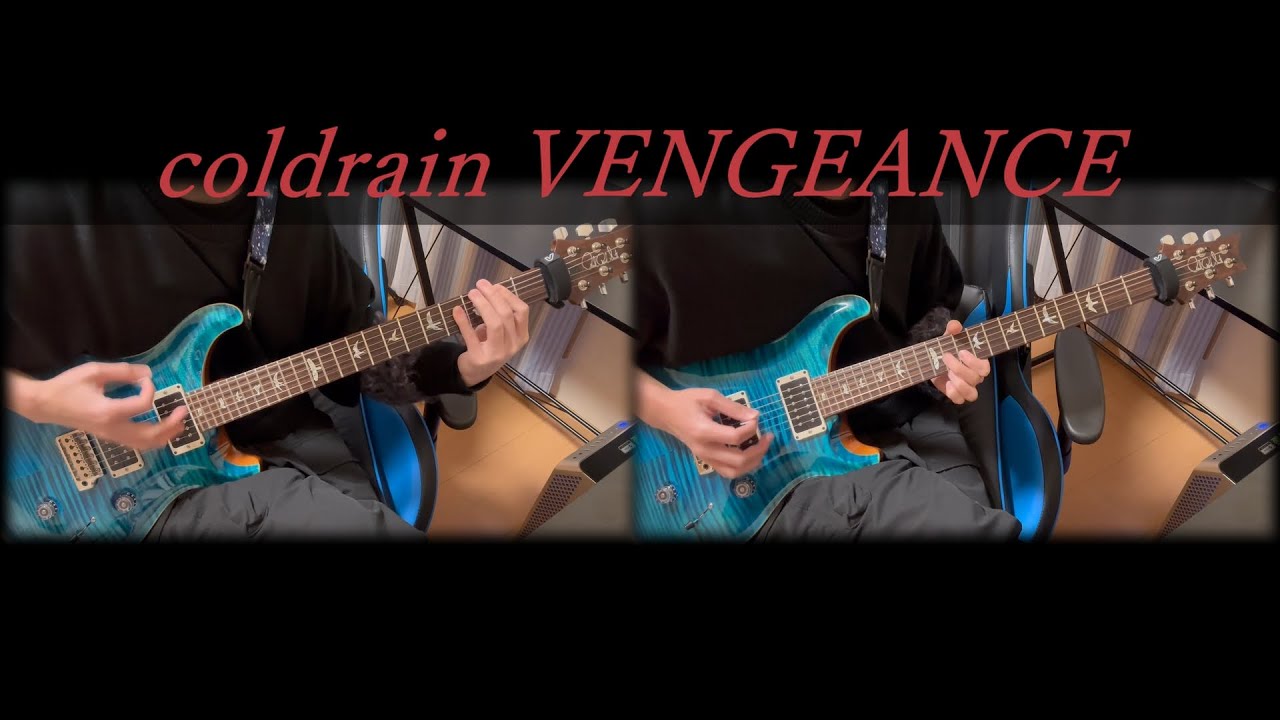 coldrain - VENGEANCE 弾いてみた #coldrain #vengeance #ninjakamui #guitar - YouTube
