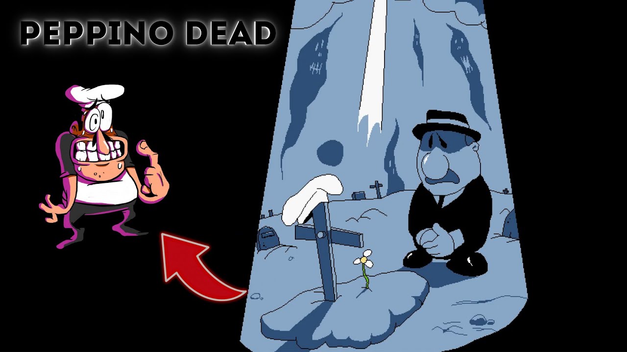 PEPPINO DEAD ☠ GAME OVER - YouTube