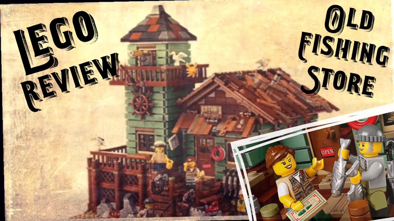LEGO Old Fishing Store 21310 | LEGO Ideas | In-Depth Review of Each ...