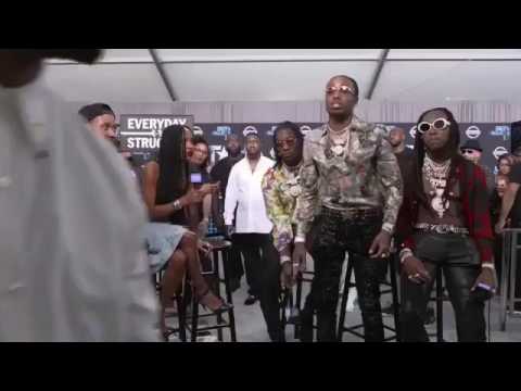 Migos Interview Fight in slow motion tho! Watch Everyone Faces - YouTube