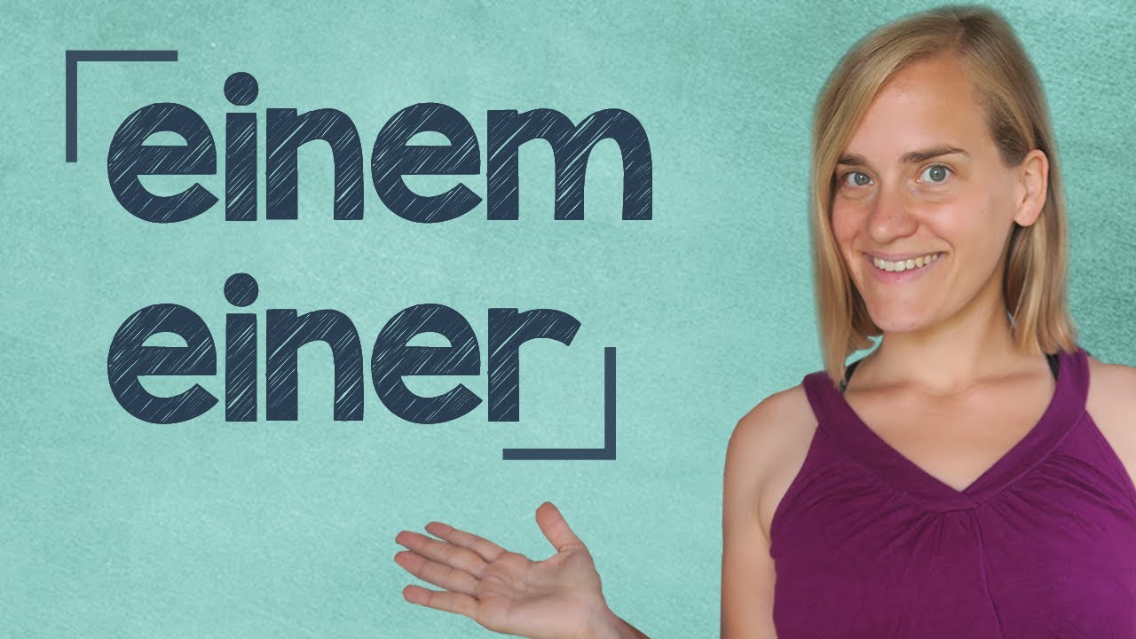 The Dative Case in German - Part 2: The Indirect Object - Indefinite Articles - A1/A2 [with ...