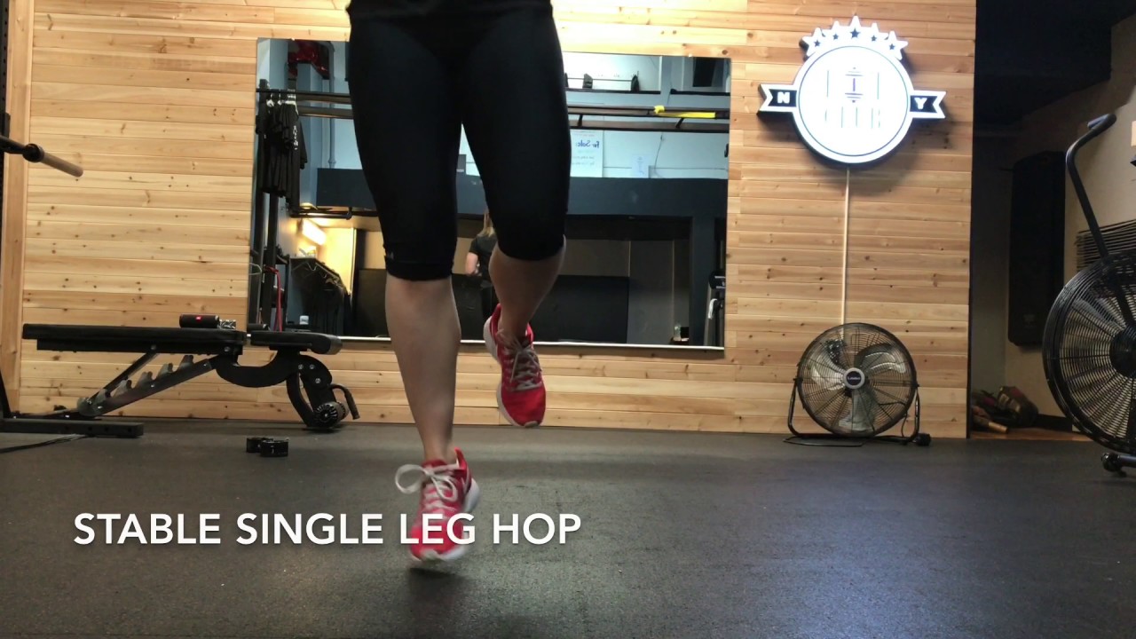 Single Leg Hops - YouTube