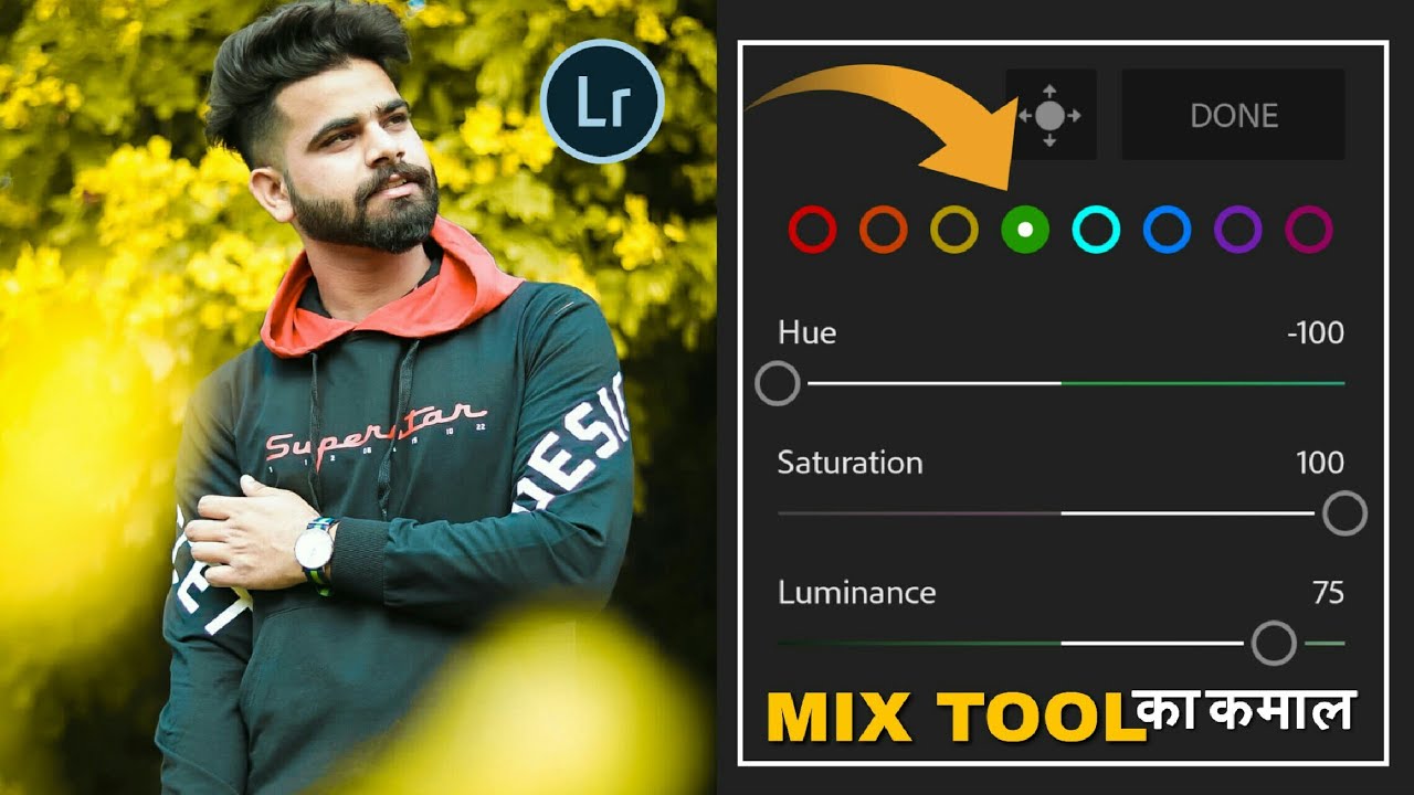 How To Use Lightroom Mix Tool| Lr Mix Tool Full Explain| Colour Grading ...