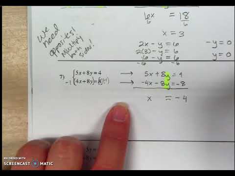 Grade 8 Unit C Lesson 7c Part 2 - YouTube