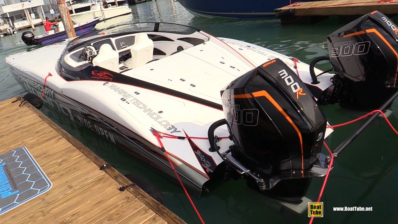 2019 Marine Technology MTI 340 X Boat - Walkthrough - 2019 Miami Boat ...