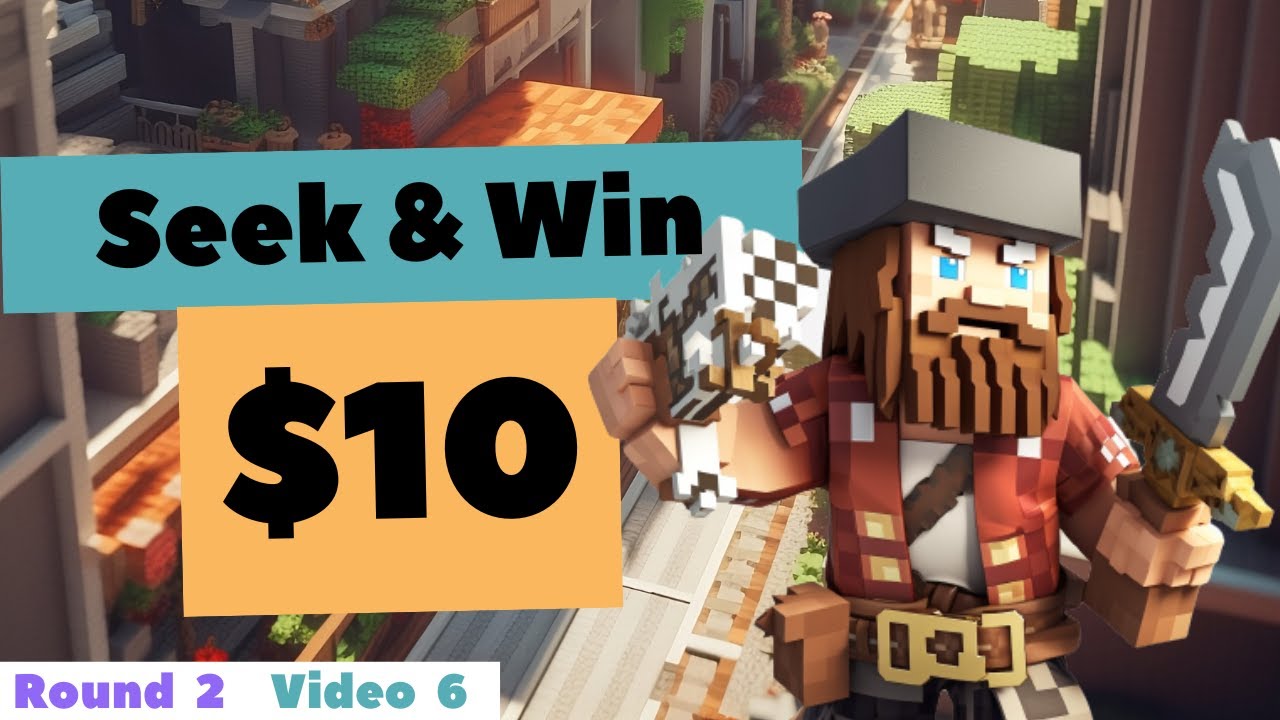 💰 Sweepstake Spot the Hidden Objects in Minecraft City. Win $$$ with ...