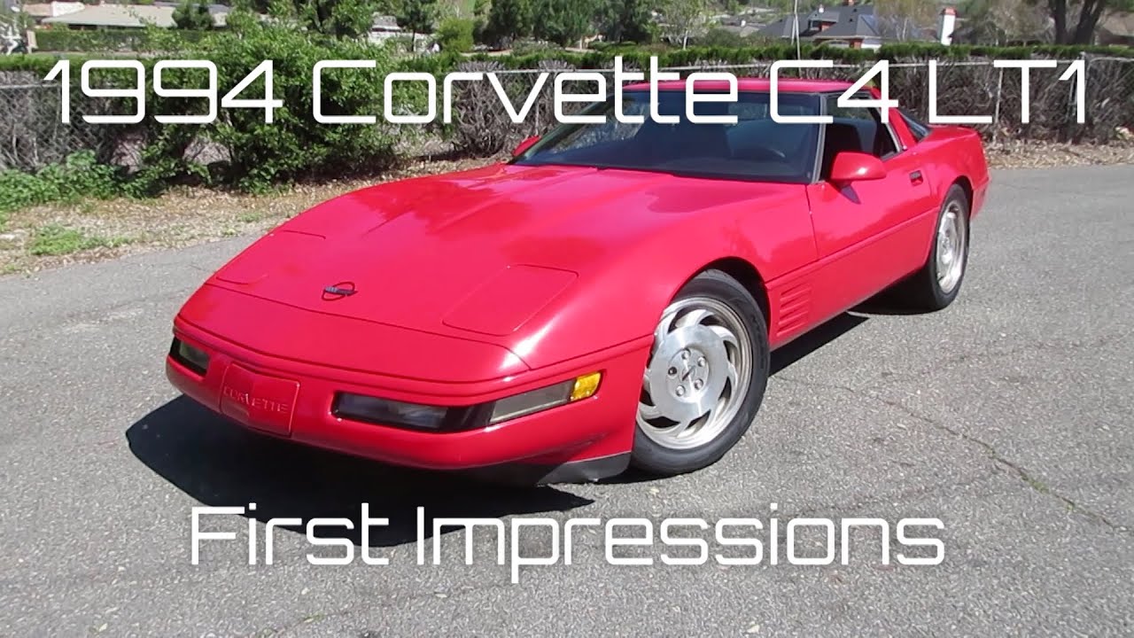 1994 Corvette C4 LT1 Ownership/Driving First Impressions - YouTube