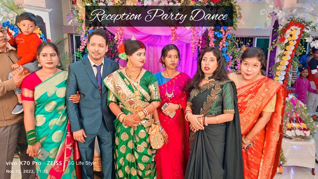Reception party dance💃 - YouTube