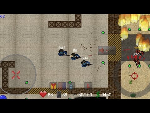 2D strike Королевская битва с друзьями - YouTube