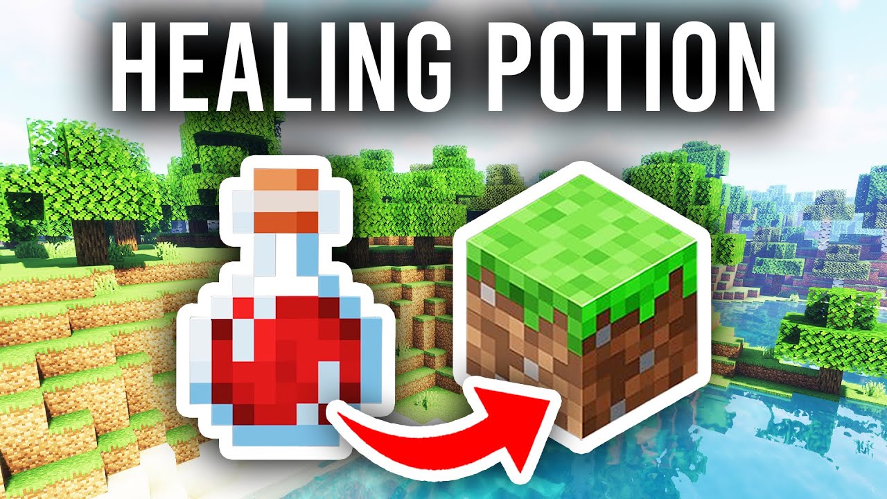 How To Make Healing Potion In Minecraft Full Guide Youtube