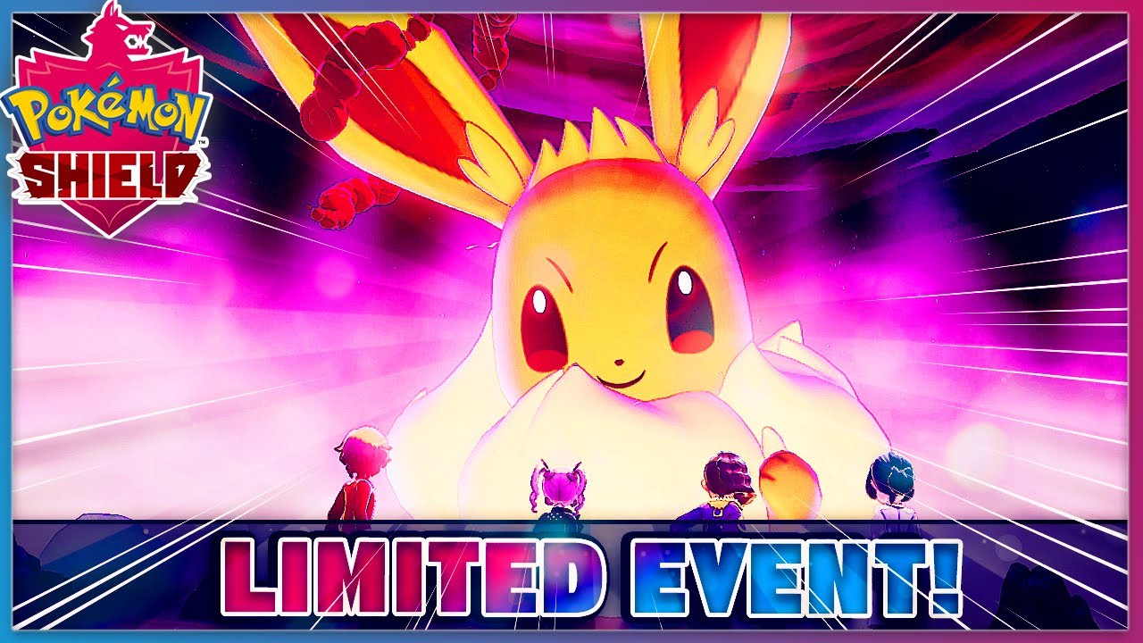 EEVEE G-MAX RAID! 🤓🥳 LIMITED EVENT POKEMON SWSH - YouTube