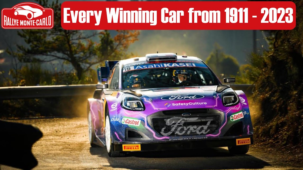 THE OLDEST RALLY IN THE WORLD | Rallye Monte Carlo | Every Winning Car ...