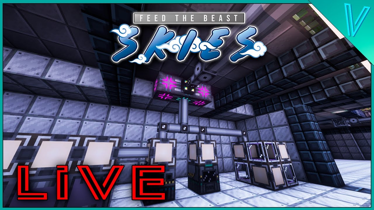 FTB Skies Automation - Thank you for 1k [LIVE] - YouTube