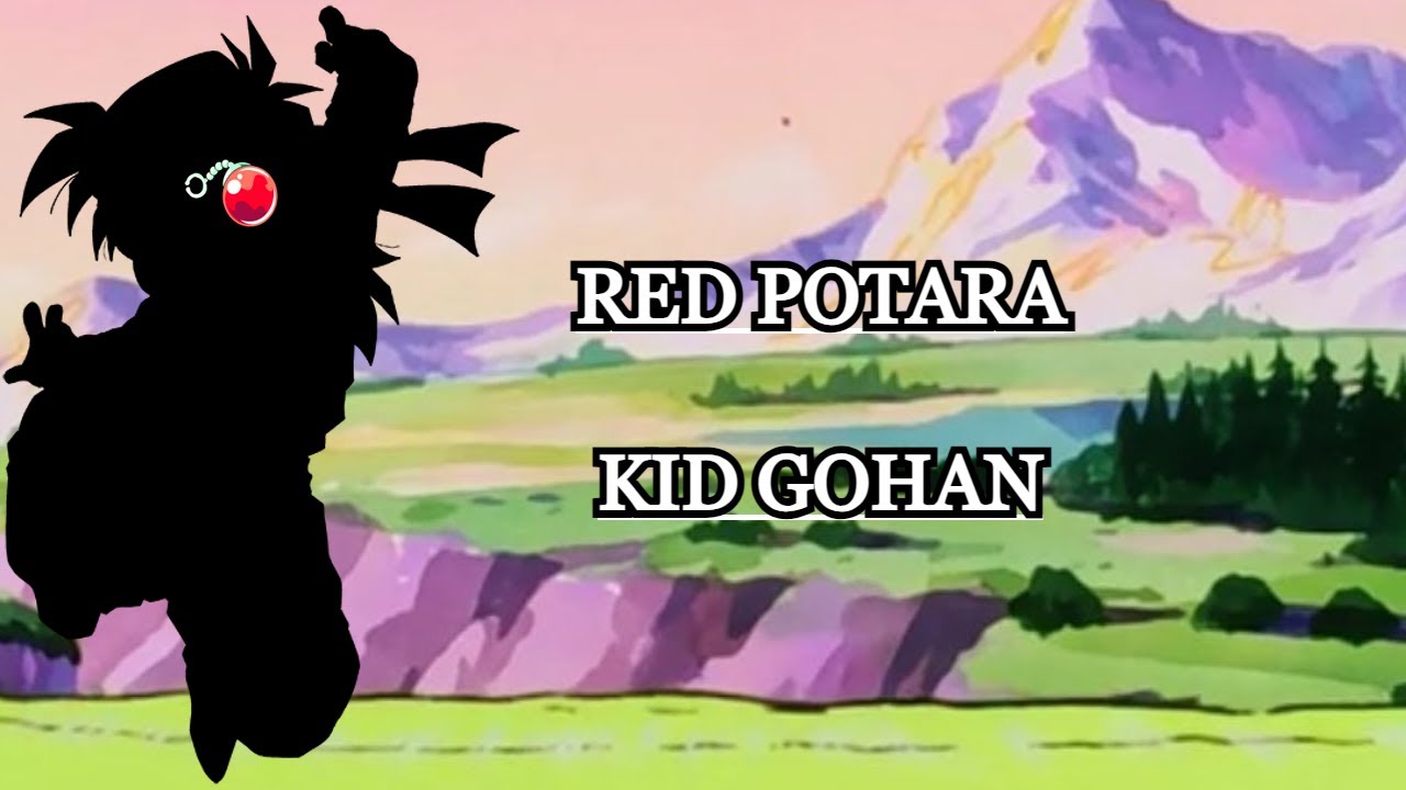 Kid Gohan is HARDER than his dad - (Red Potara Challenge) - YouTube
