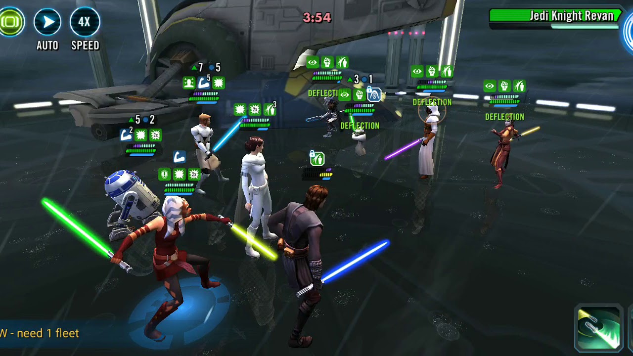 SWGOH - TW Padme versus 26 relic JKR/Nest - YouTube