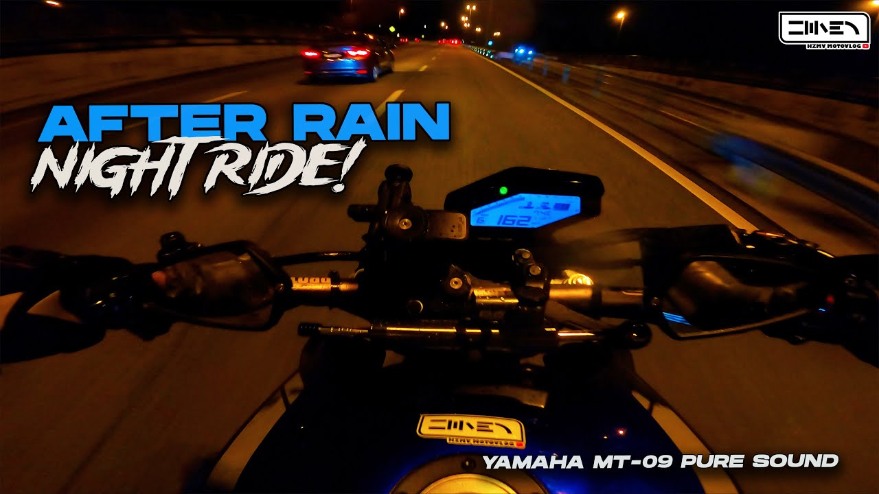NIGHT IS THE BEST TIME TO RIDE. Yamaha MT-09 | Yoshimura R55 [4K] - YouTube