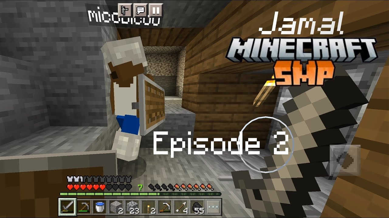 Jamal Minecraft SMP | Episode 2 | Mining Below Bedrock? - YouTube