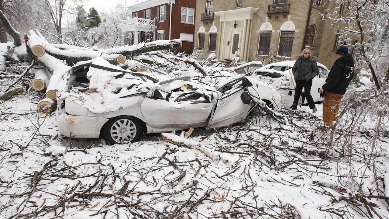 A cold, bitter look back: Kentucky's ice storm of 2009 - YouTube
