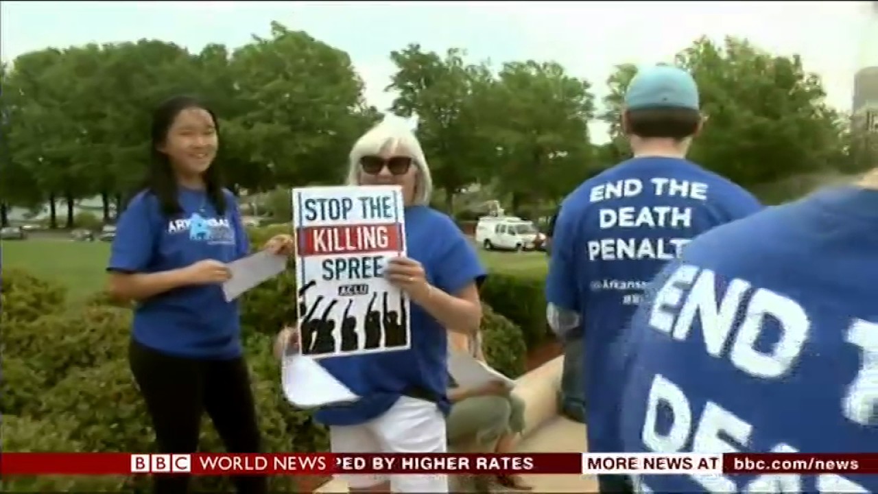 Arkansas Executions - BBC World News TV April 15 2017 - YouTube