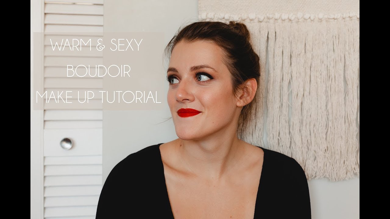 WARM TONED BOUDOIR - Make Up Tutorial - YouTube