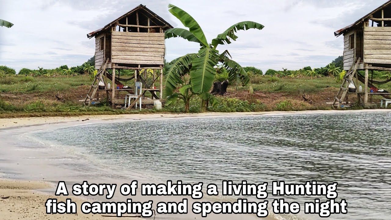 A story of making a living Hunting fish camping and spending the night ...