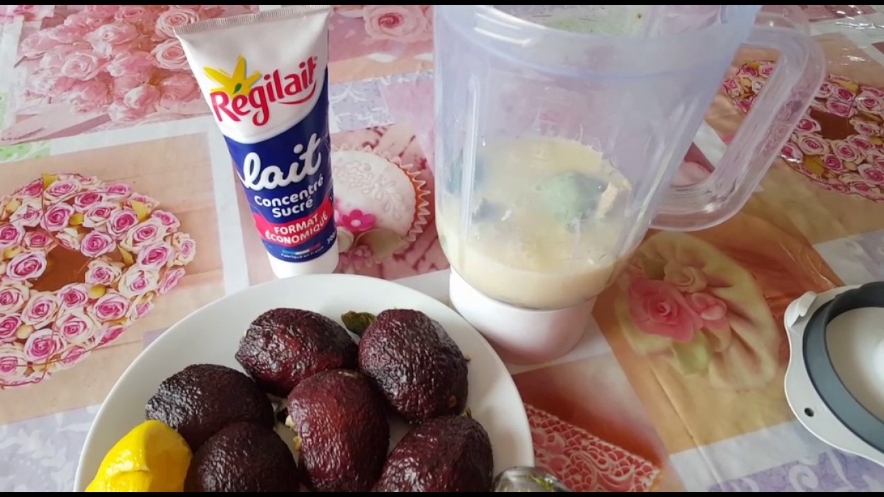 Créme dessert à l'avocat 😊 - YouTube