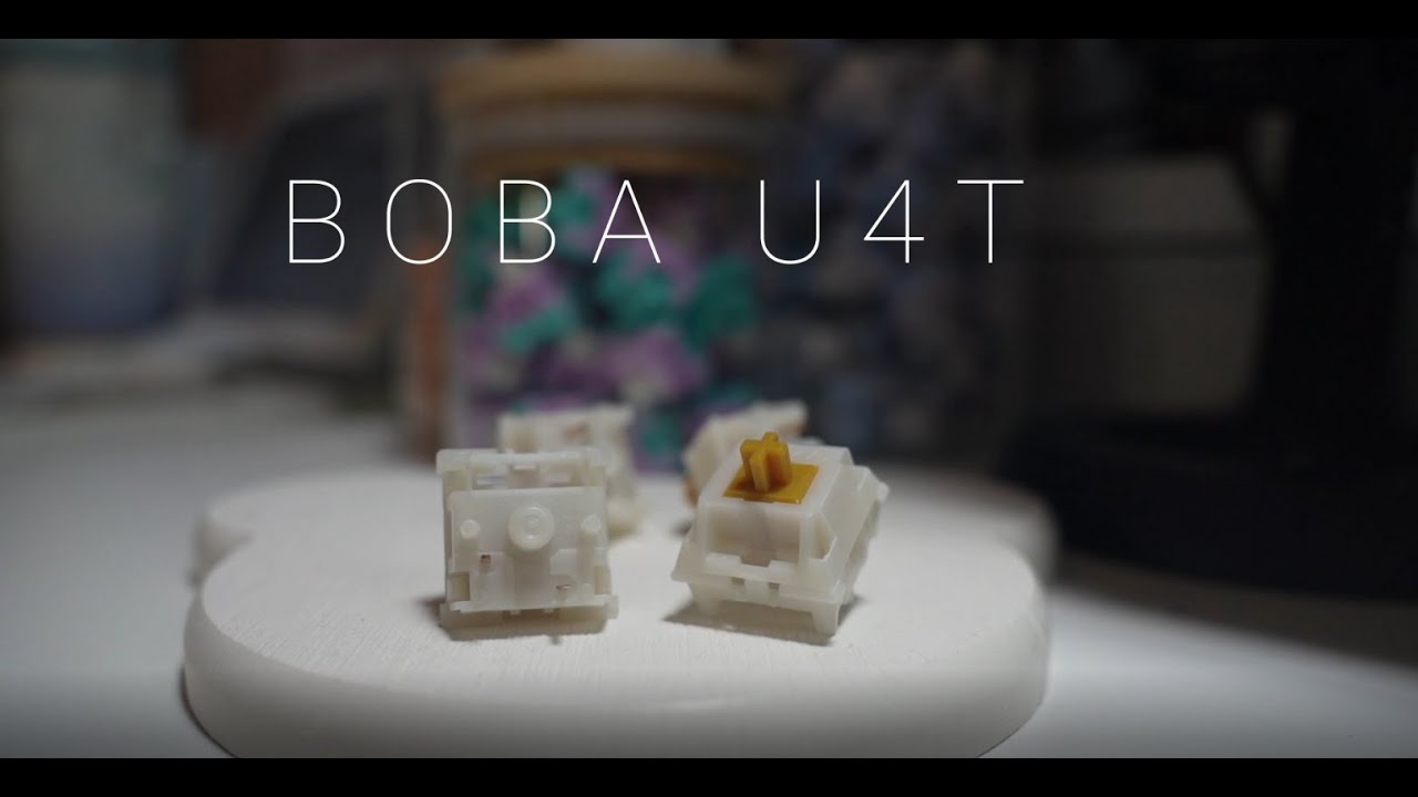 Boba U4t Stock Overview on Keychron Q1 with Sound Test ASMR - YouTube
