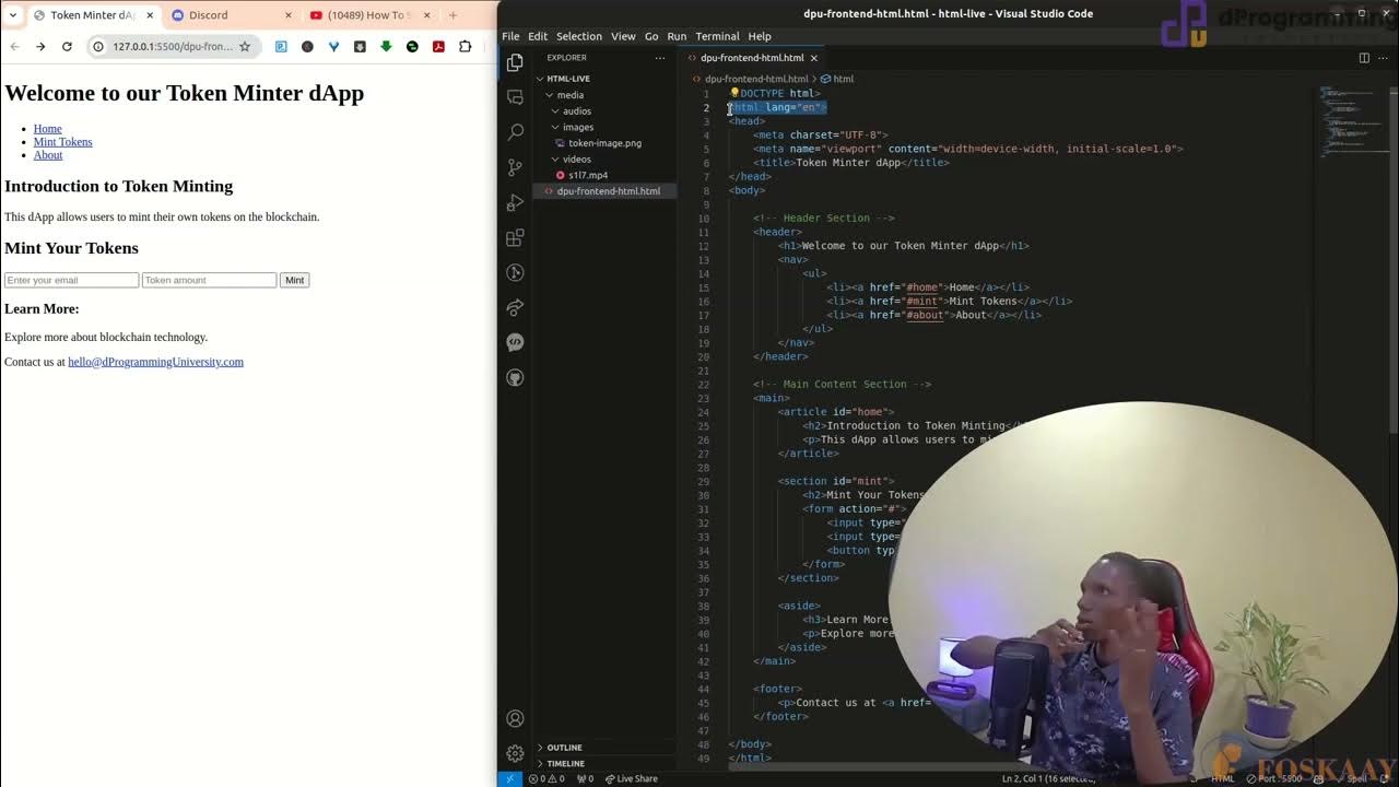 What Is HTML5 (New Elements & Features) Explained- AI-enhanced Web3 Frontend Development Course ...