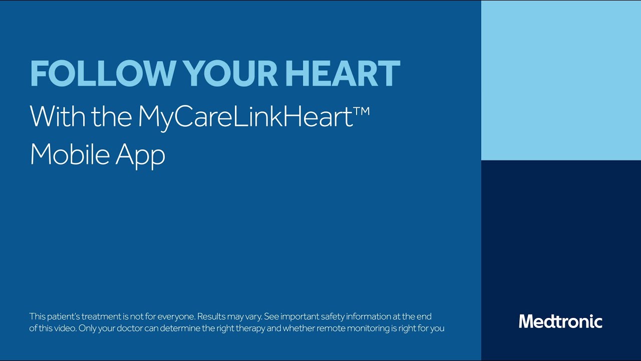 Medtronic MyCareLink™ Heart Mobile App Patient Testimonial - Sarah ...