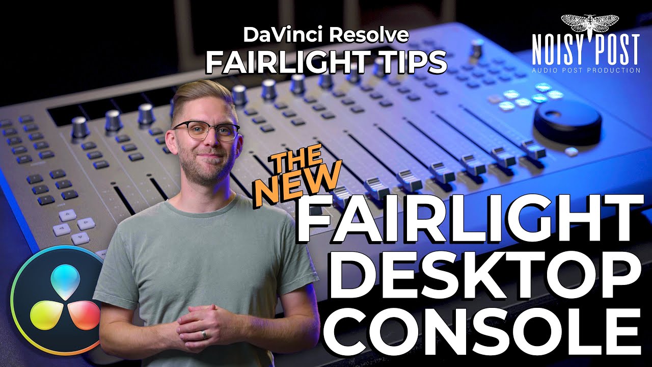 BLACKMAGIC DESIGN'S NEW FAIRLIGHT DESKTOP CONSOLE!!!... An unboxing and ...