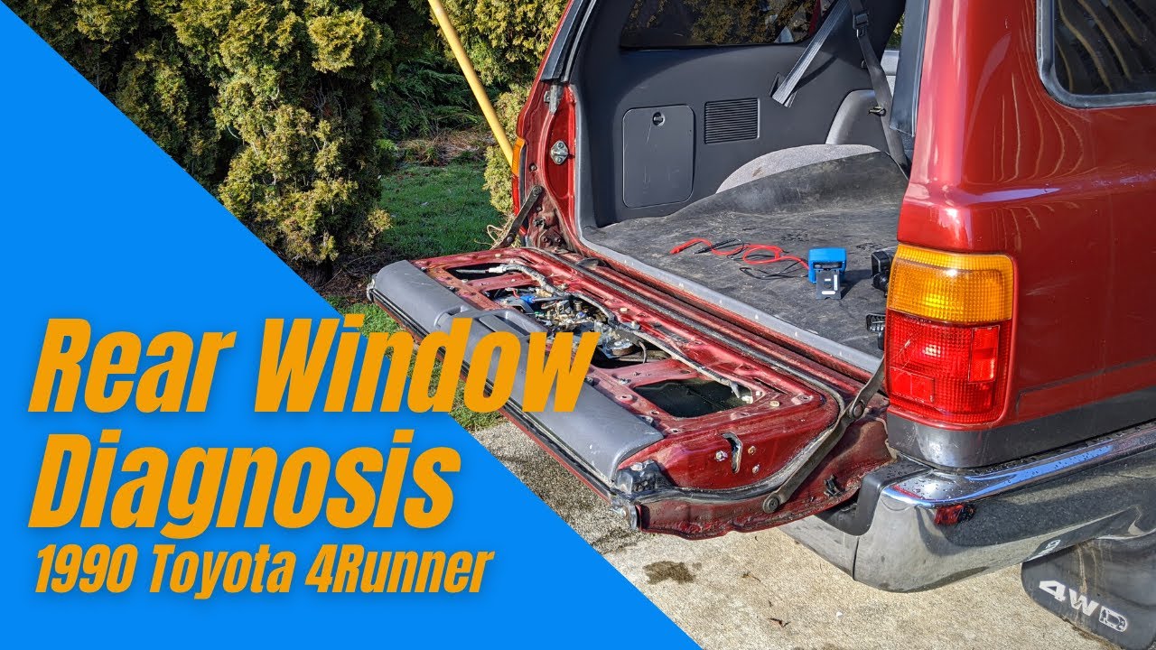 2nd Gen 4Runner Tailgate Window - YouTube