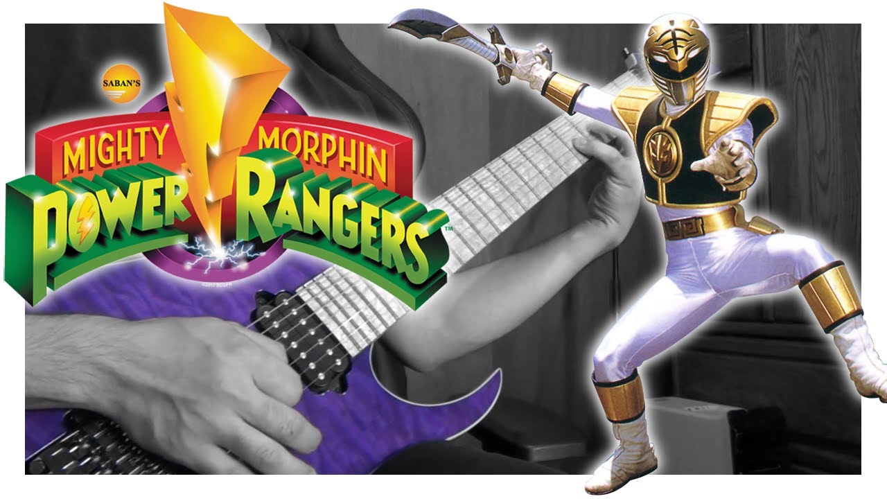 "White Ranger Tiger Power" | Guitar Cover (White Ranger Theme) - YouTube