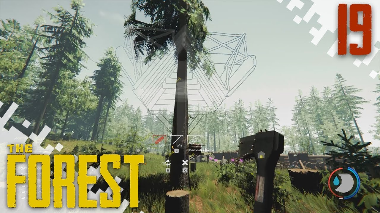 THE FOREST (HARD MODE) - EP19 - Sappy McBird Face! - YouTube