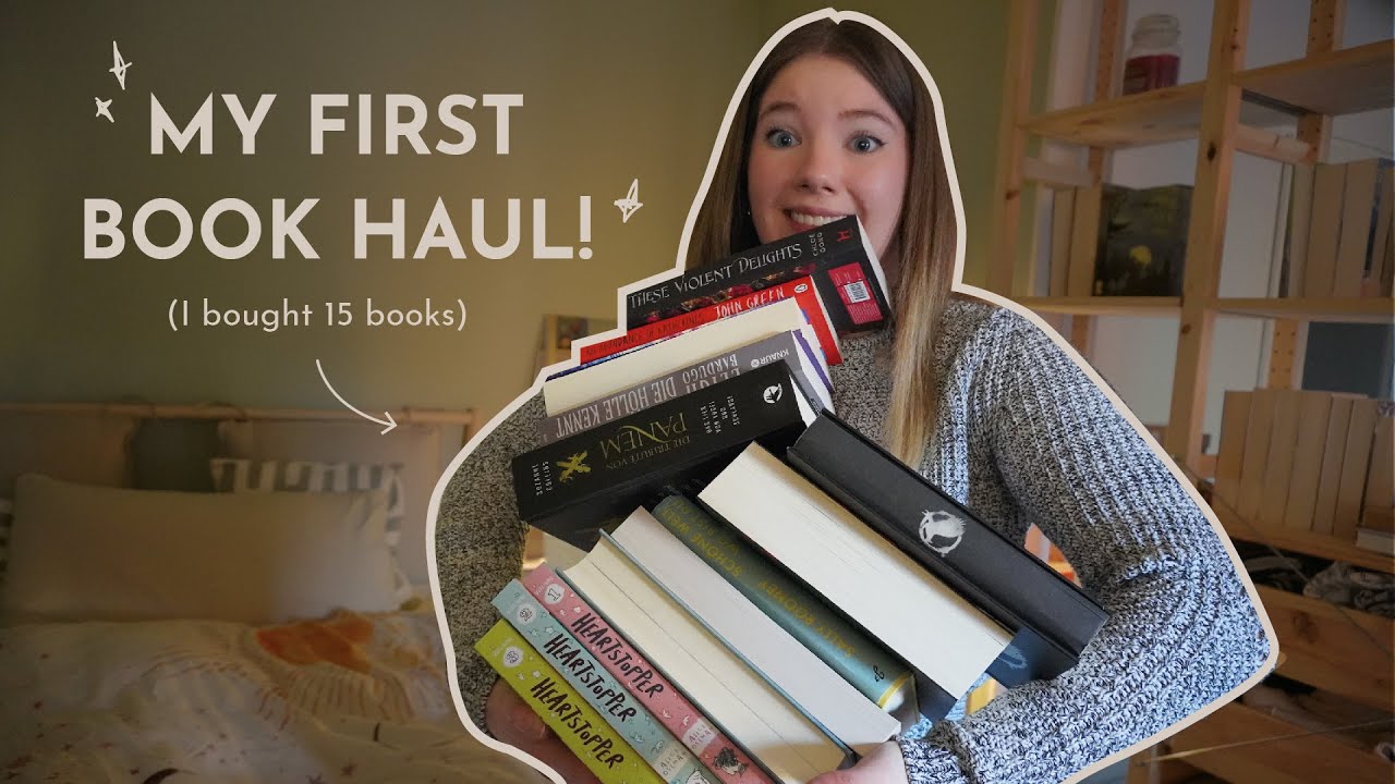 my first BOOK HAUL in 2023 | 15 new books!! - YouTube
