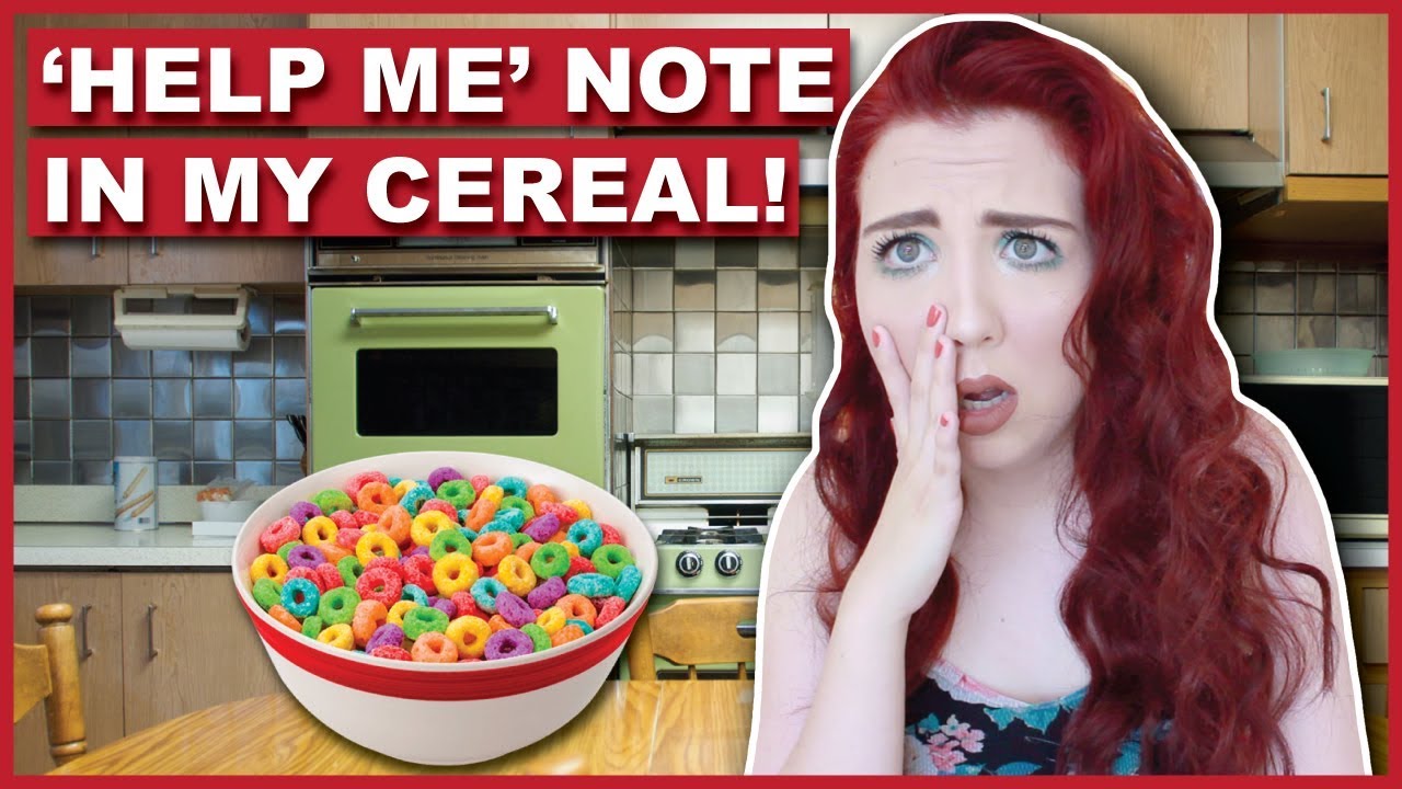 I Found A 'HELP ME' Note In My Cereal Box - YouTube