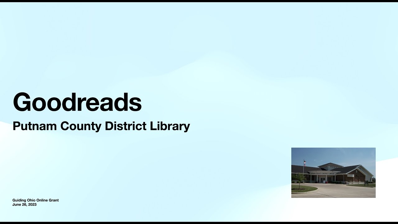 Goodreads YouTube goodreads-youtube