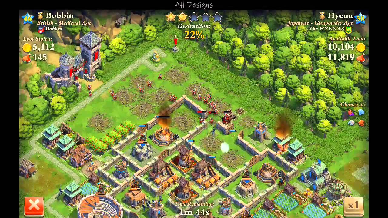 Best defensive layout for dominations. - YouTube