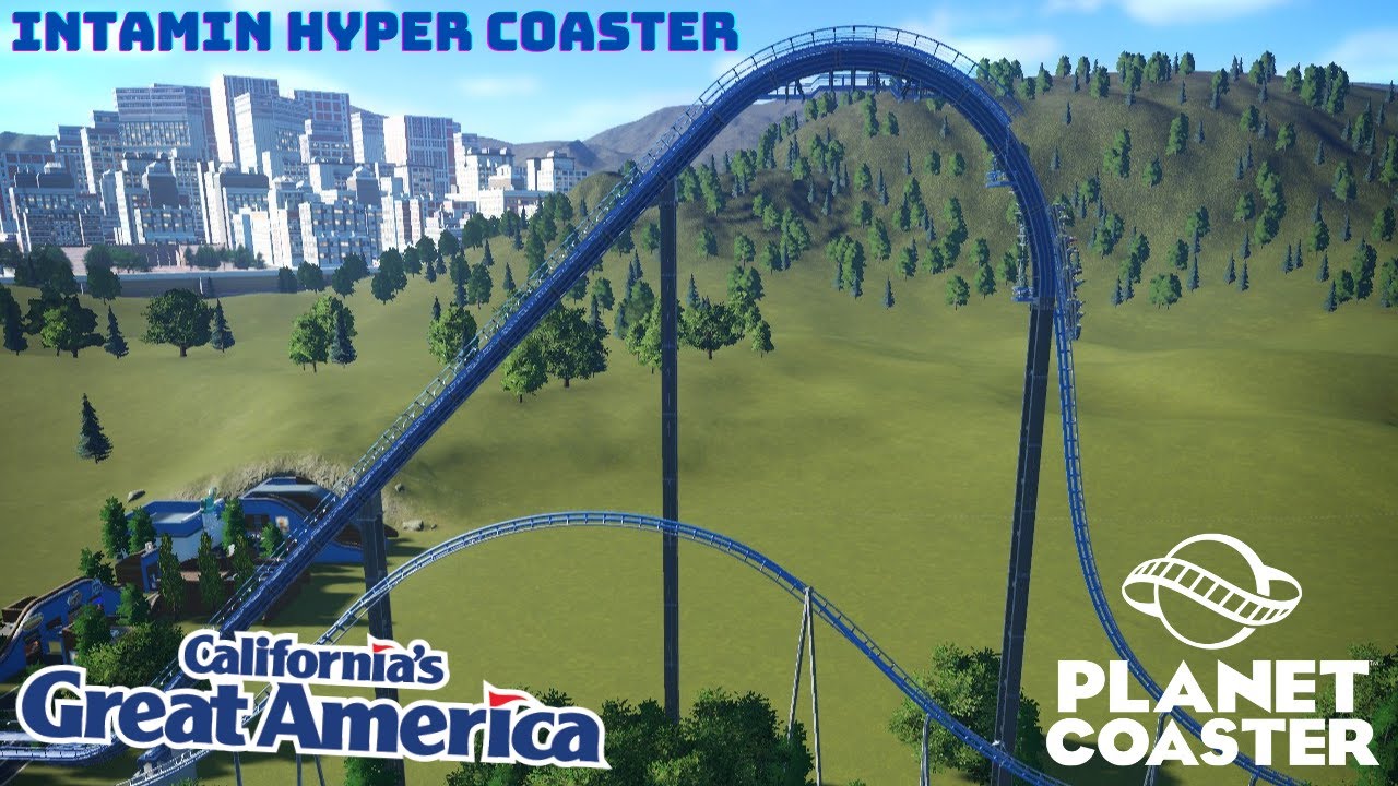California's Great America Intamin Hyper Coaster Concept | Planet ...