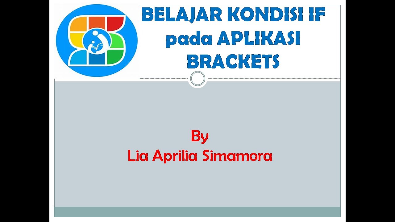 Belajar Kondisi If Pada Aplikasi Brackets Youtube 0584