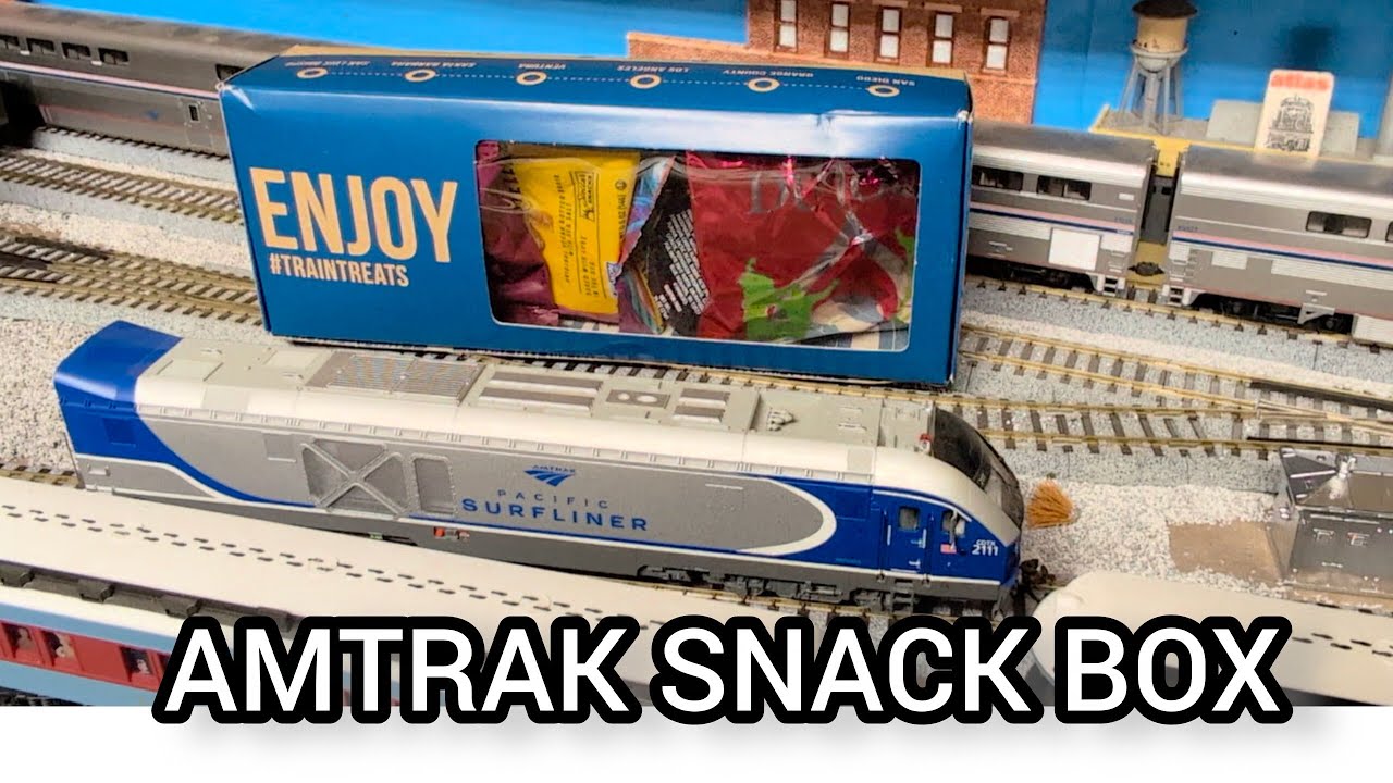 Amtrak Surfliner Snack Box Unboxing Business Class Perks - YouTube