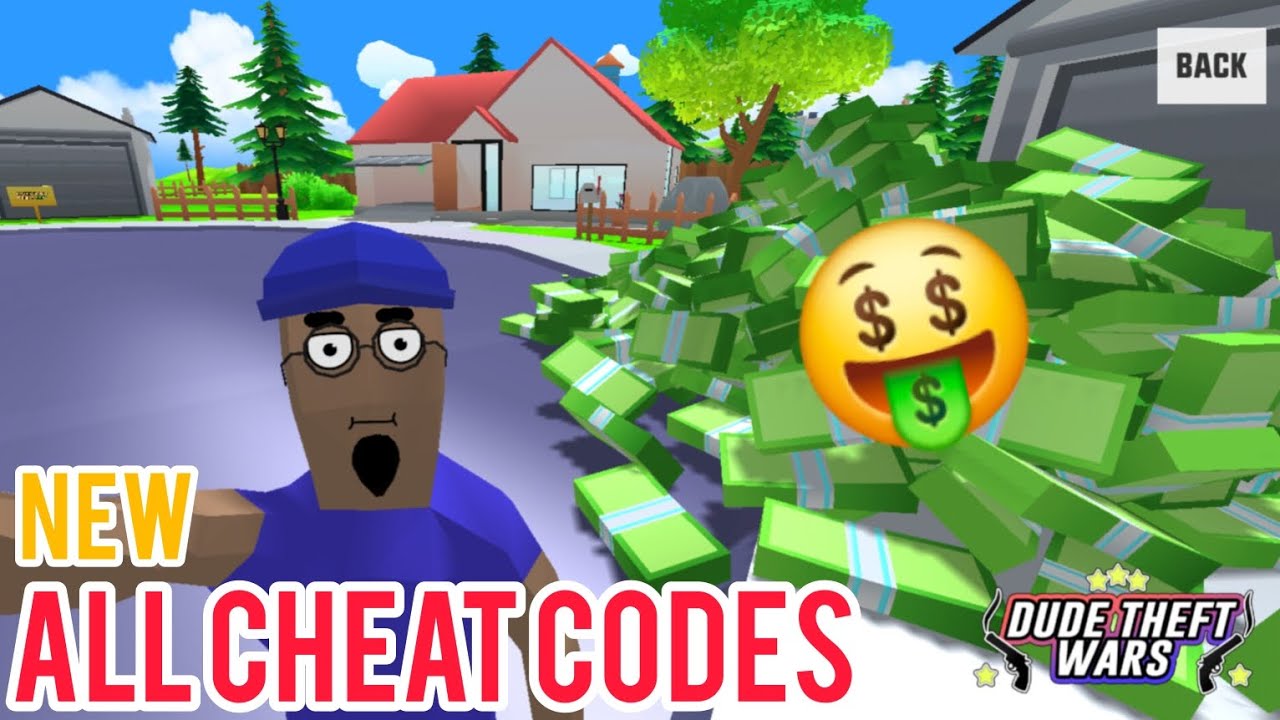 All Cheat Codes | Dude Theft Wars New Code - YouTube