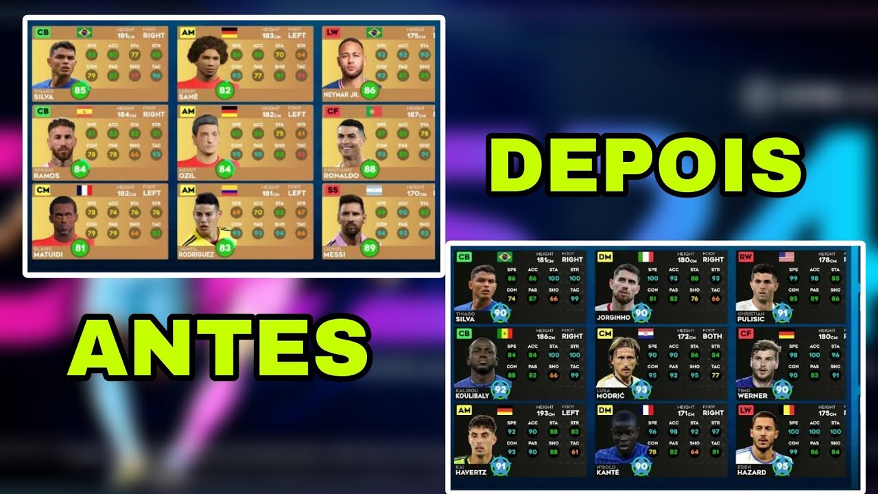 DLS 24 | Como Evoluir Os Jogadores NO máximo No Dream League Soccer ...