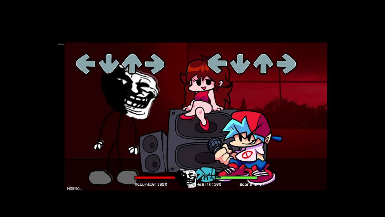 Week trollege the real troll mod FNF mod - YouTube