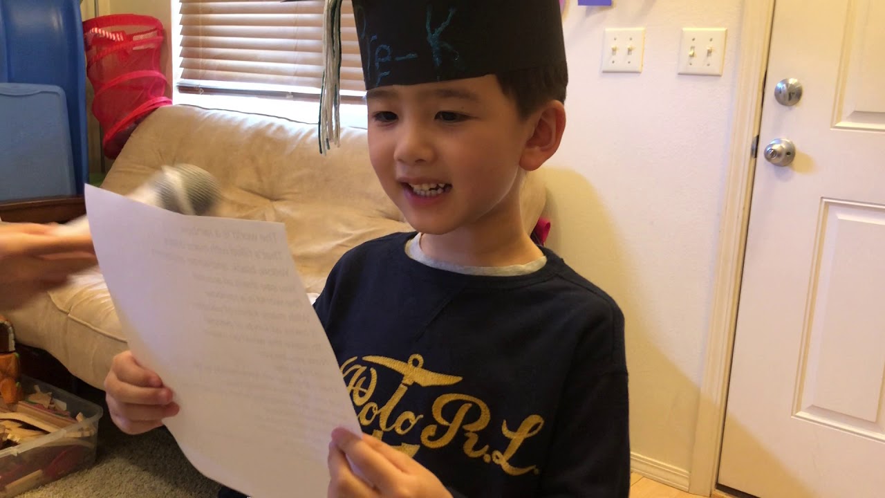 Pre-school graduation ceremony 2020 - YouTube