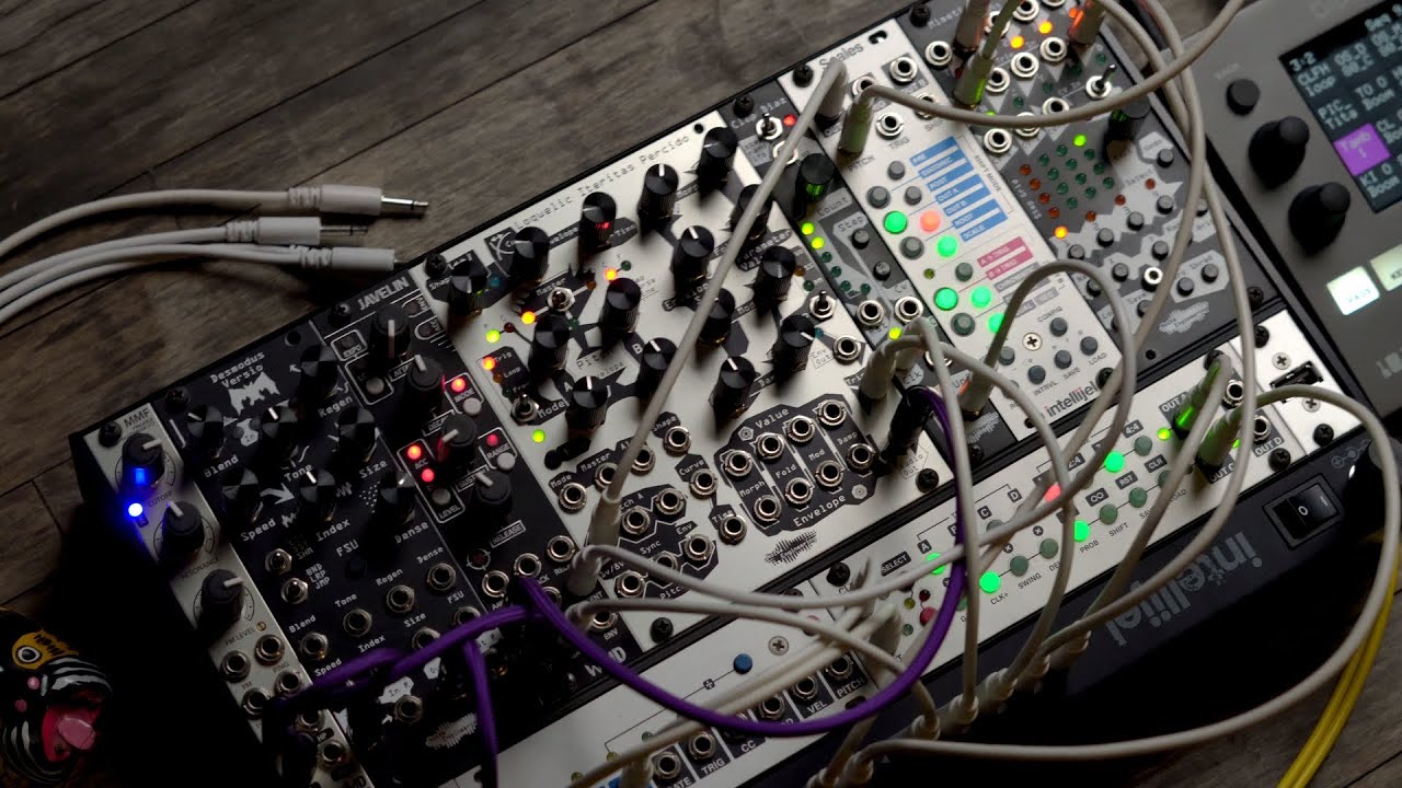 Modular Hip-Hop Jam // Unedited 1010 Blackbox jam with Eurorack ...