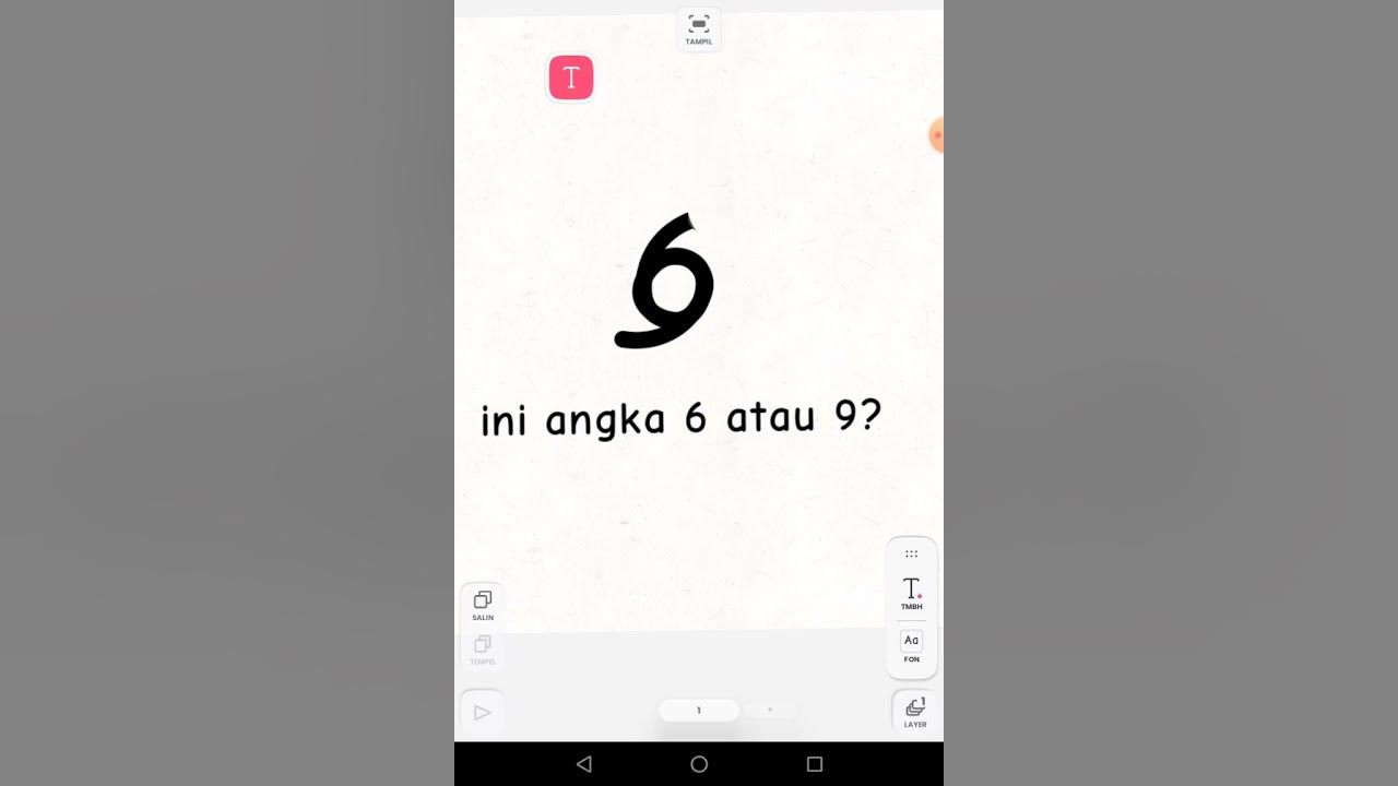 6 atau 9? - YouTube