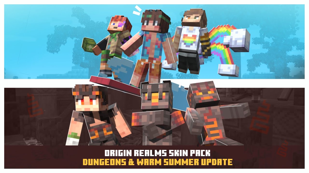 Summer Minecraft Skin Pack