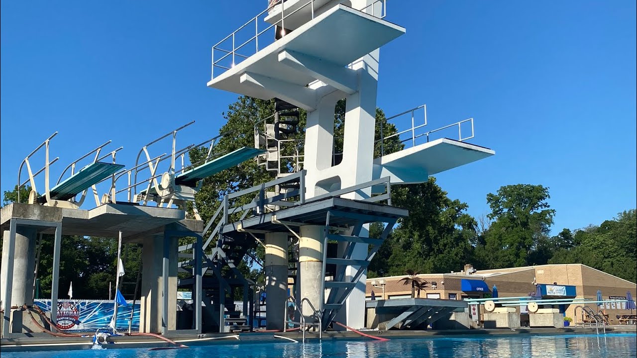 10 Meter Platform/Tower Diving - the walk up to the top - MRDC RIPFEST ...