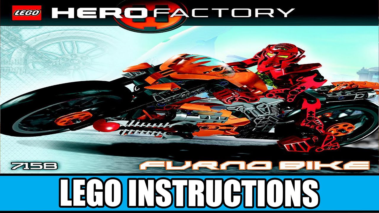 LEGO Instructions - HERO Factory - Rise of the Rookies - 7158 - Furno ...